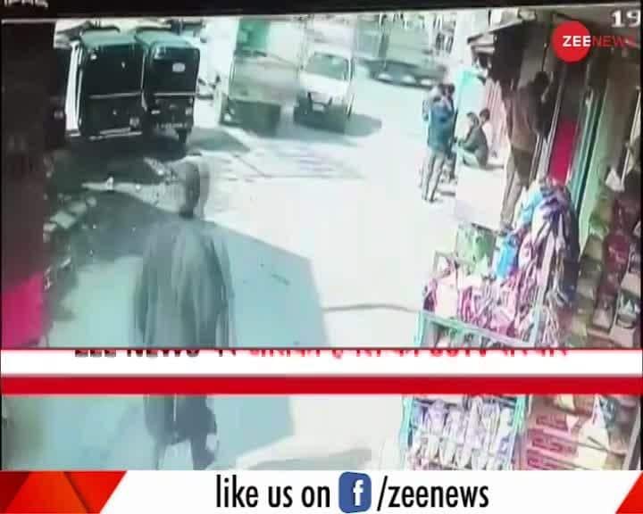 Watch: Exclusive CCTV footage of terrorist attack in Srinagar | Zee News