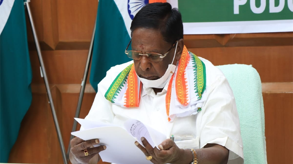 Puducherry Assembly Elections 2021: Former Congress MLA Lakshminarayanan switches allegiance to ...
