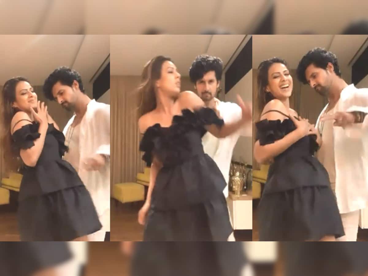 Jamai Raja couple Nia Sharma and Ravi Dubey's bold dance moves break internet, video goes viral ...