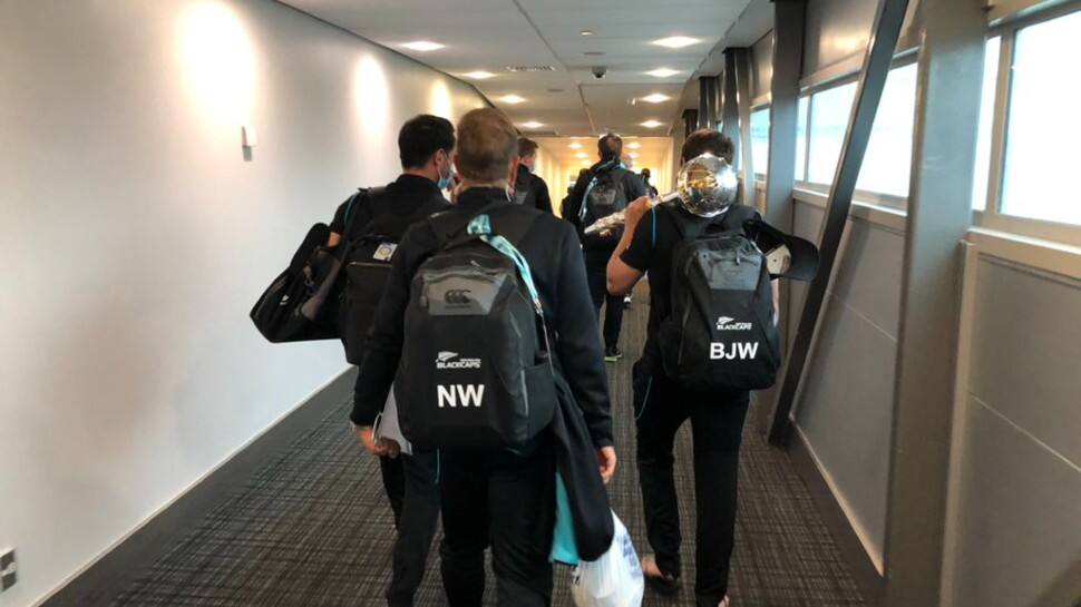 In Pics: WTC winners New Zealand reach home with ICC Mace | News | Zee News