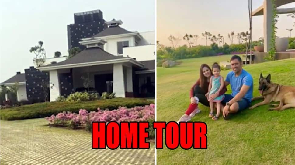 MS Dhoni Birthday: Virtual tour of CSK skipper’s luxurious bungalow in ...