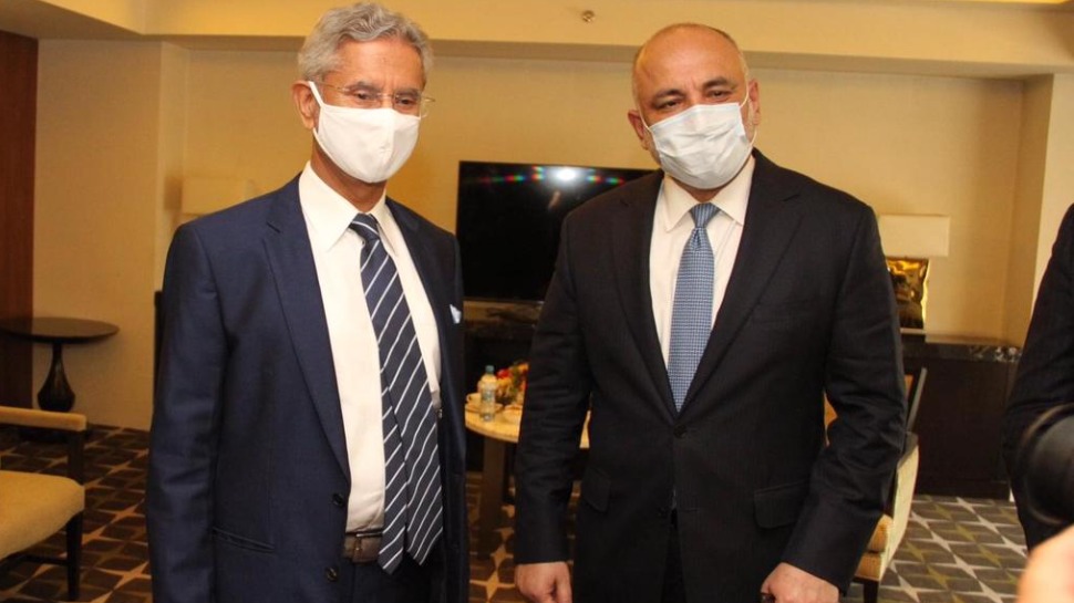 Afghanistan foreign minister Mohammad Haneef Atmar meets S Jaishankar ...