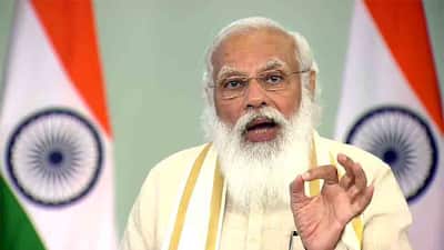PM Narendra Modi inaugurates revamped Vadnagar railway station where he ...