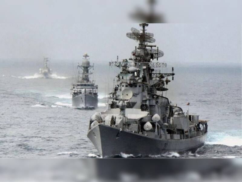 Amazing pics of Indian Navy participating in Cutlass Express 2021 ...