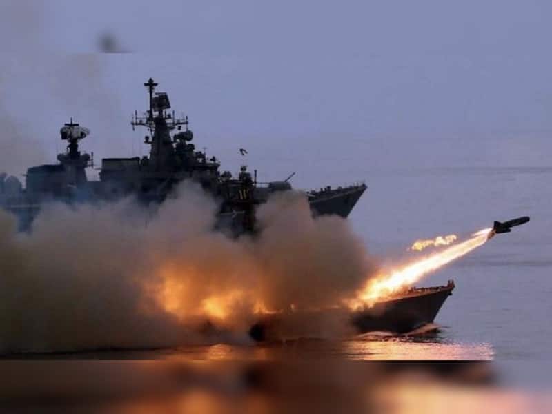 Amazing pics of Indian Navy participating in Cutlass Express 2021 ...