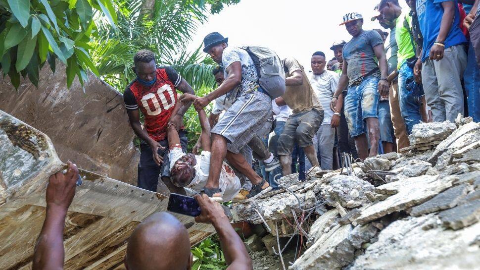 Haiti earthquake death toll soars to 1,297, rescue operations underway ...