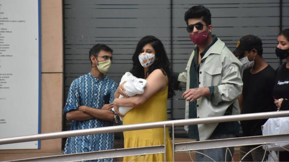 In pics: Kishwer Merchant and hubby Suyyash Rai bring home their ...