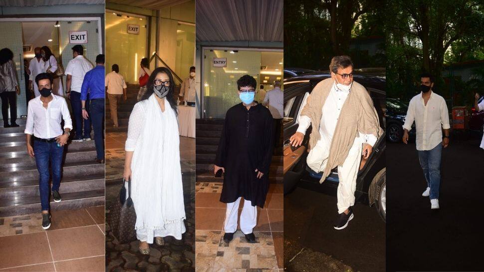 Pradeep Guha prayer meet: Manisha Koirala, Manoj Bajpayee and other ...