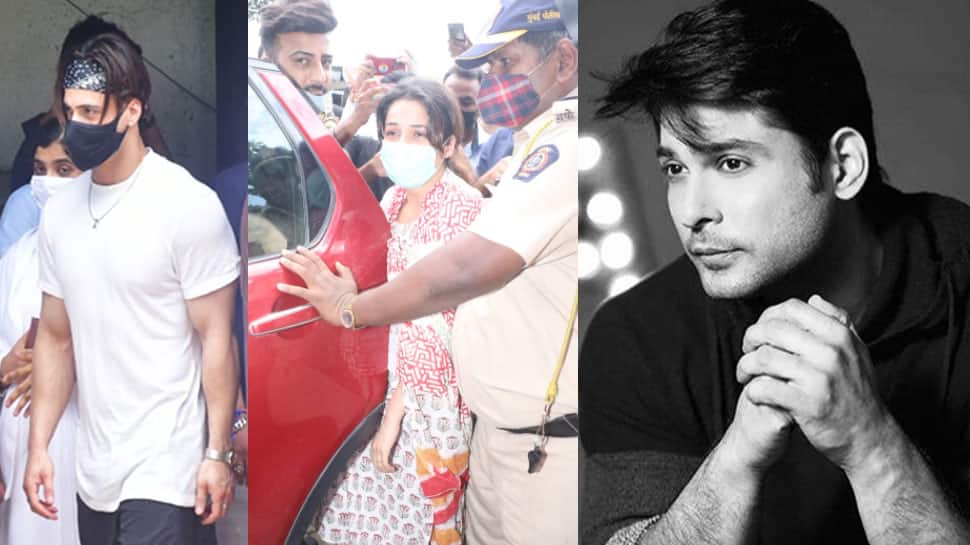 Sidharth Shukla funeral: Shehnaaz Gill, Asim Riaz, Aly Goni and others ...