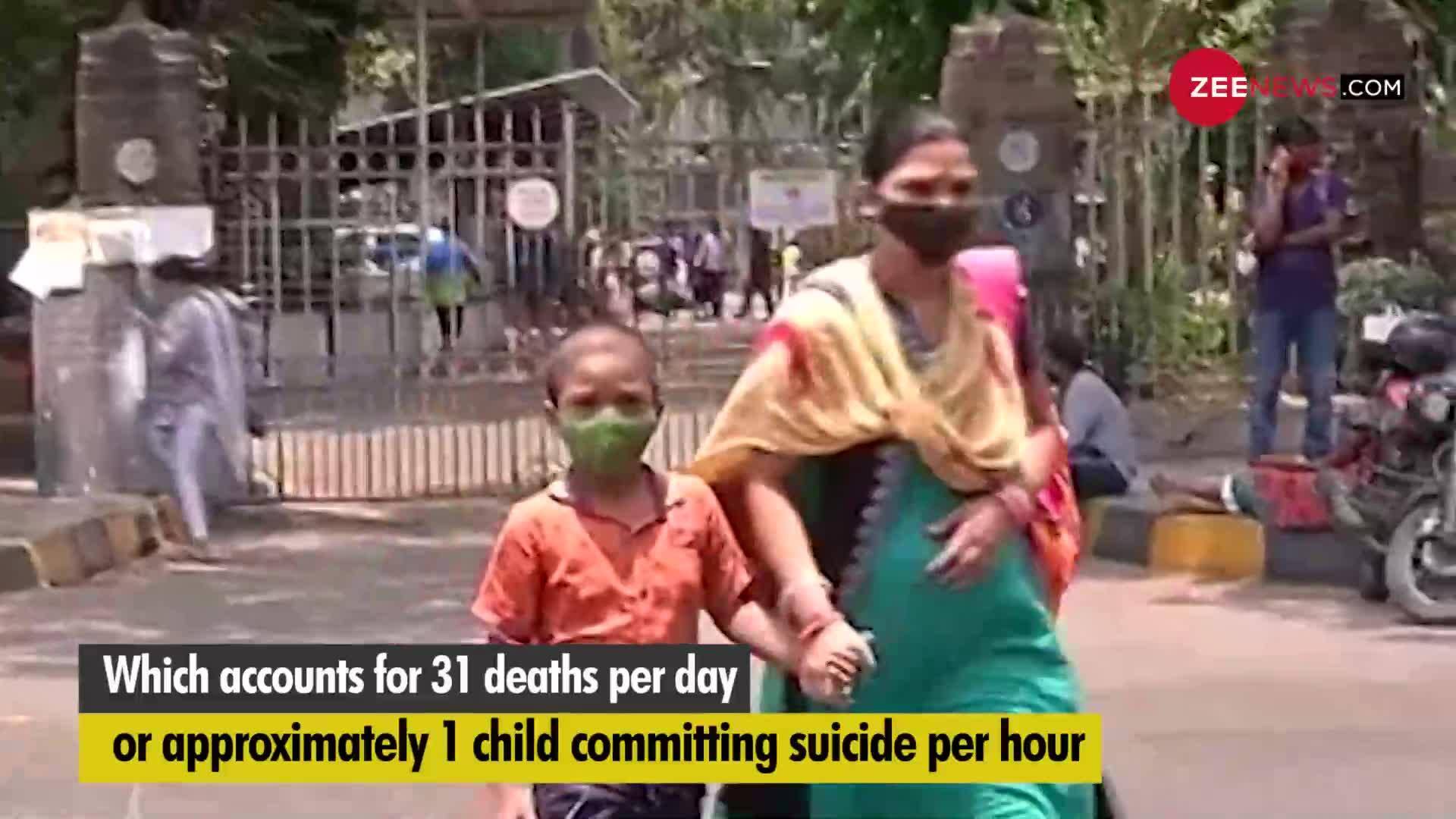31 kids died by suicide every day in India in 2020 | Zee News