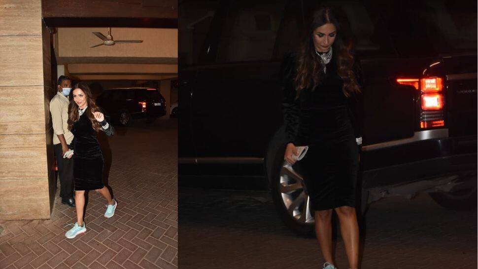 Malaika Arora looks classy in short bodycon dress – In Pics! | News ...