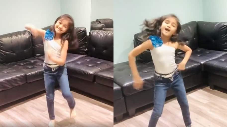 Viral: Cute girl shakes a leg to 'Manike Mage Hithe' song, steals ...