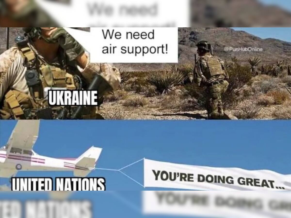 Memes slamming UN, NATO for inaction flood internet as Russia-Ukraine ...