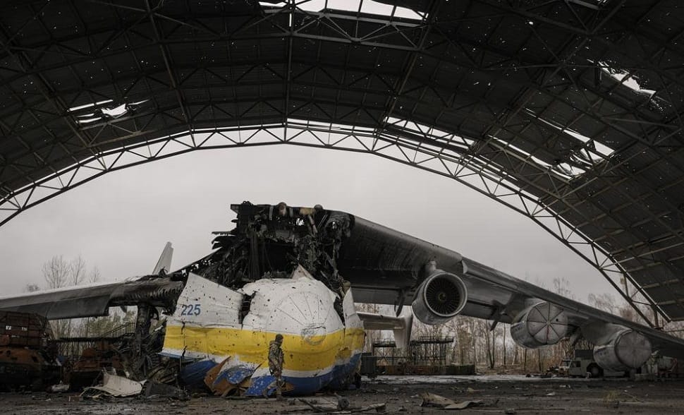 In Pics: Heartwrenching images of world's largest aircraft Antonov An ...