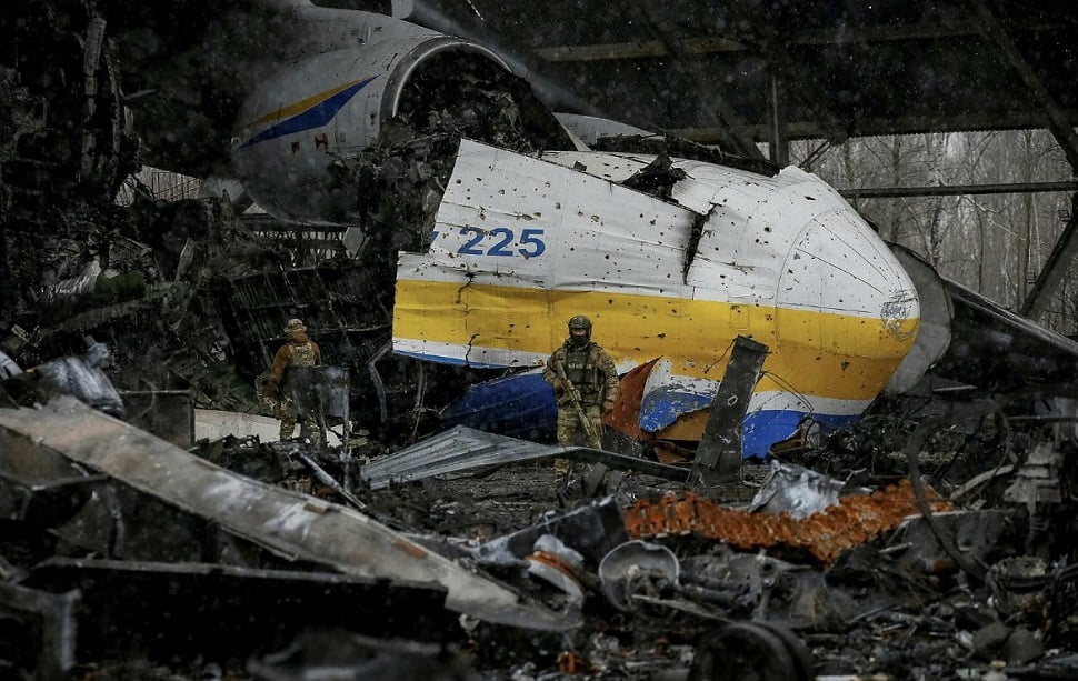 In Pics: Heartwrenching images of world's largest aircraft Antonov An ...