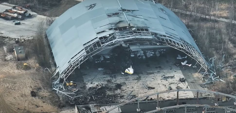 In Pics: Heartwrenching images of world's largest aircraft Antonov An ...