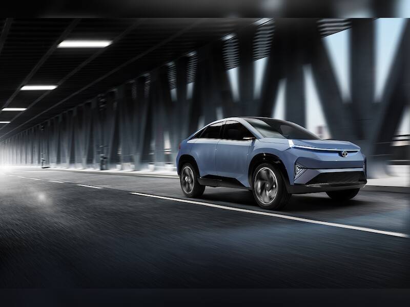 Tata Electric SUV Concept Curvv in pics, check design and cabin in ...