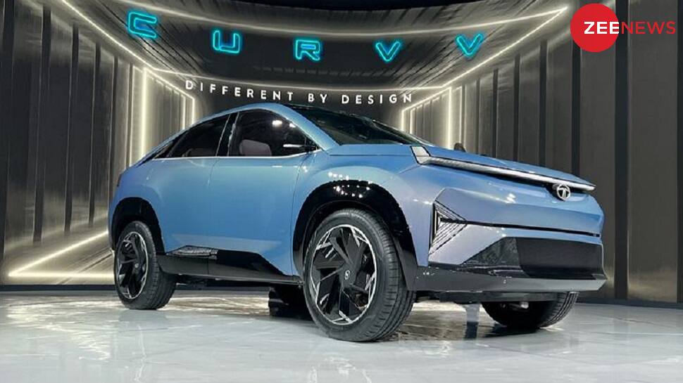 Tata Electric SUV Concept Curvv in pics, check design and cabin in ...