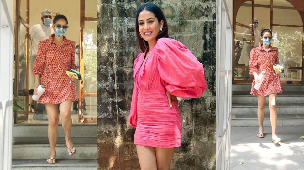 Mira Rajput Kapoor steps out for salon session, looks chic in short ...