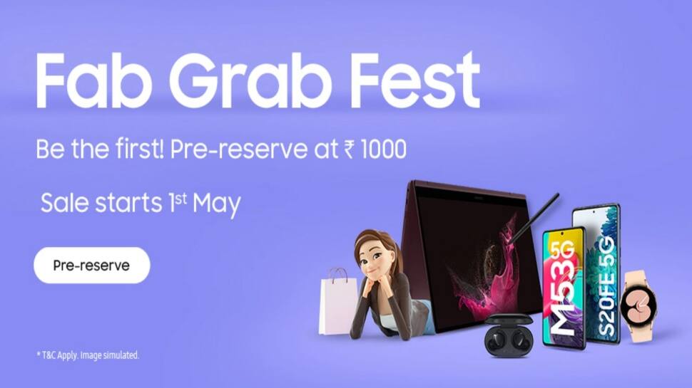Samsung Fab Grab Fest to begin from today: Check offers and discounts ...