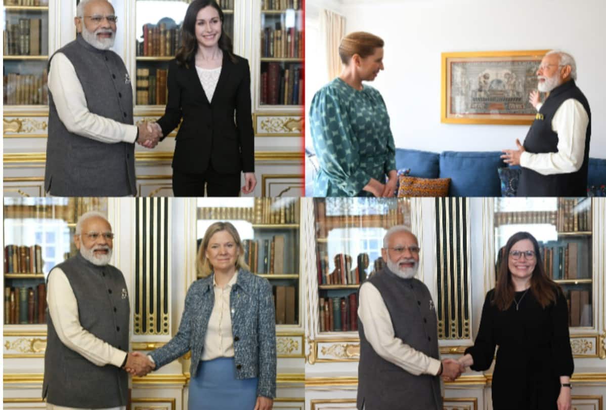In Pics: PM Narendra Modi meets 4 women Prime Ministers in three days ...