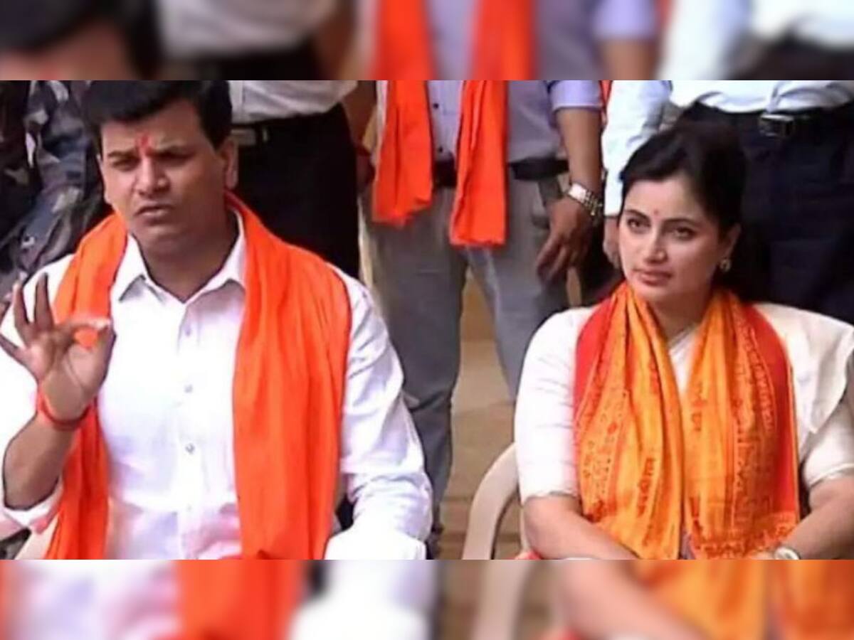 Hanuman Chalisa row: Mumbai Police moves court, challenges bail of Navneet Rana, Ravi Rana