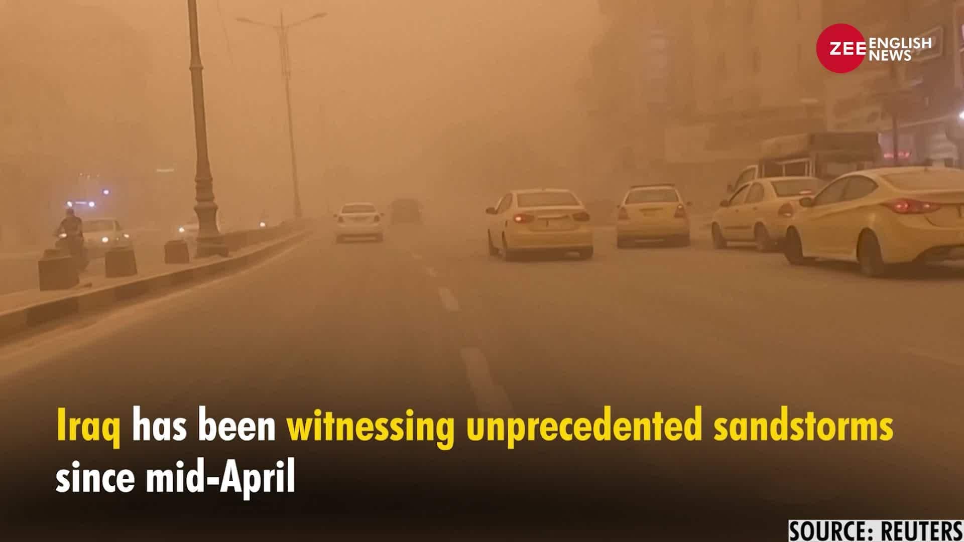 Thousands hospitalised as latest sandstorm brings Iraq to standstill ...