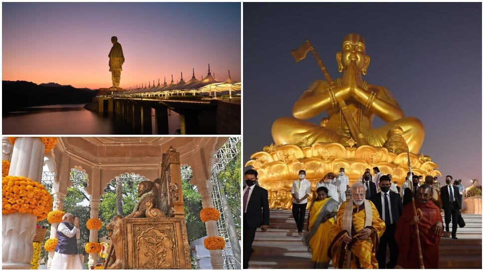 8 years of Modi government: 5 iconic statues unveiled by PM in India ...