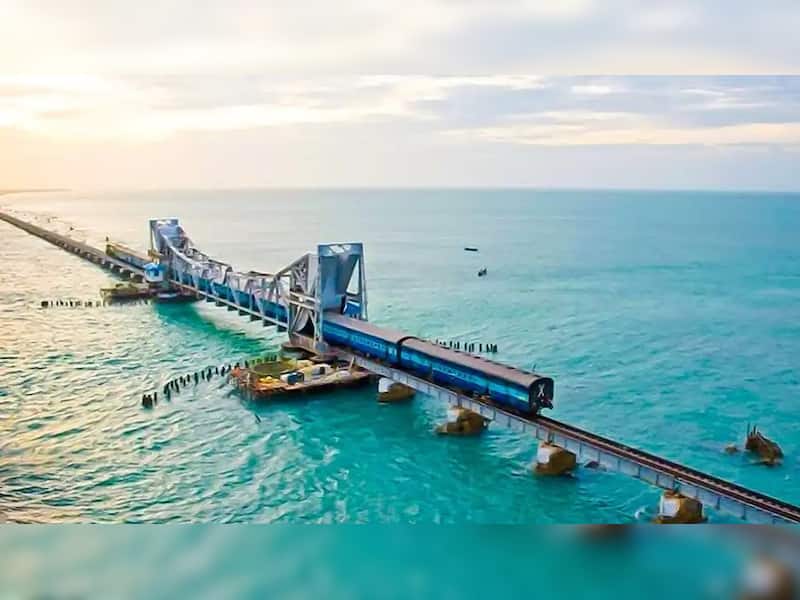 Indian Railways making new Pamban Bridge, to connect Rameswaram ...