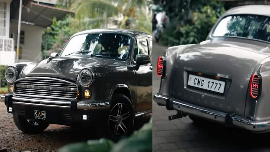 This 40-year-old restored HM Ambassador gets modifications worth Rs 8 ...