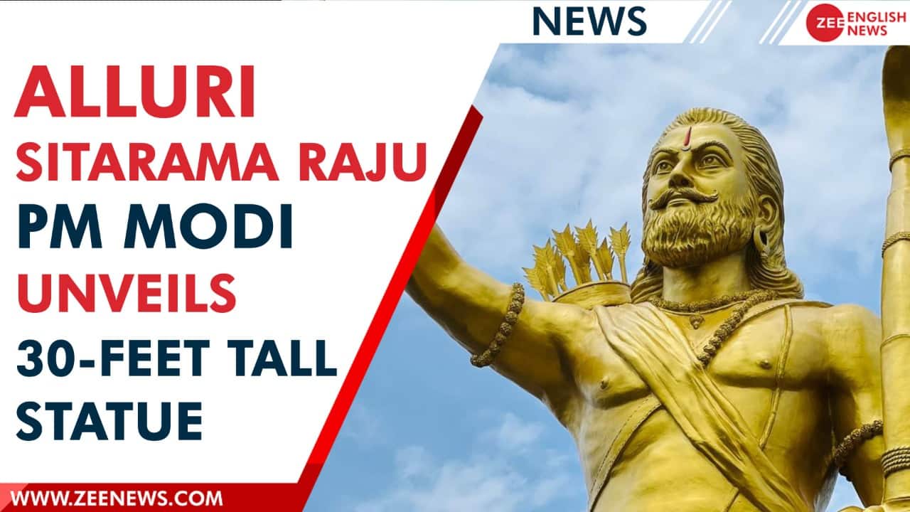 PM Modi unveils Alluri Sitarama Raju's statue | Who is this legendary ...