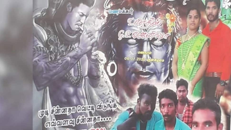 Amid Kaali poster row, banner surfaces in Kanyakumari showing Lord ...