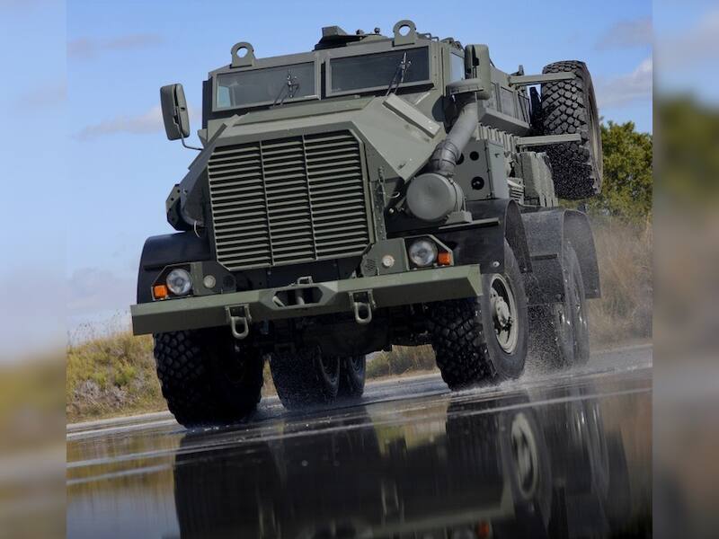 This India-made armoured Mahindra Mine Protected Vehicle-I can eat ...