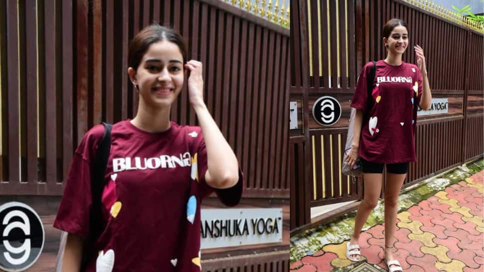 ‘Liger’ actress Ananya Panday spotted post work-out in Bandra: PICS ...