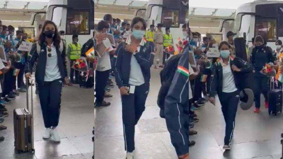 Watch Indian Women s Cricket Team Receive Warm Send off As They Leave Watch Indian Women s Cricket Team Receive Warm Send off As They Leave