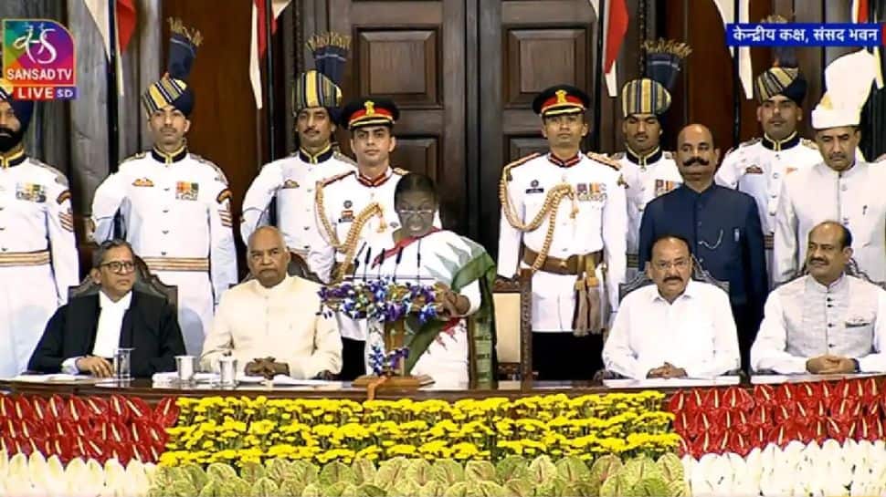Droupadi Murmu sworn in as Indias new President, see images of oath ...