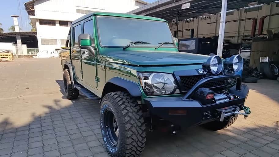 Mahindra Bolero Camper 4x4 modified to justify its off-roading ...