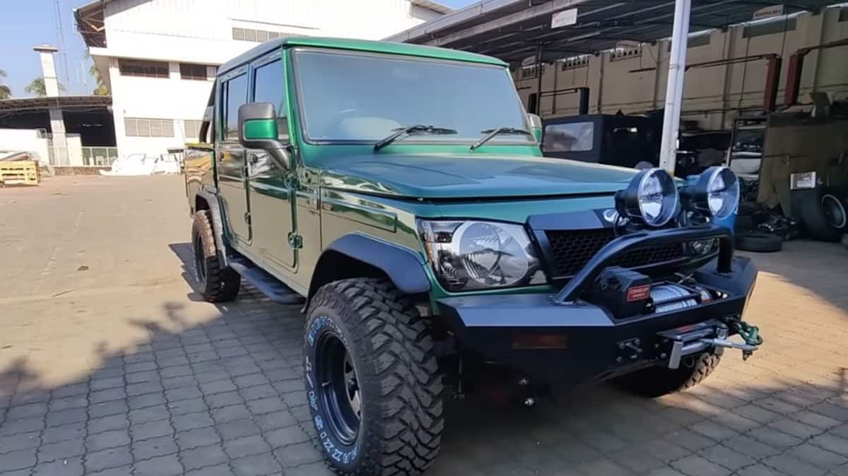 Mahindra Bolero Camper Modified Mahindra Bolero Converted Into A