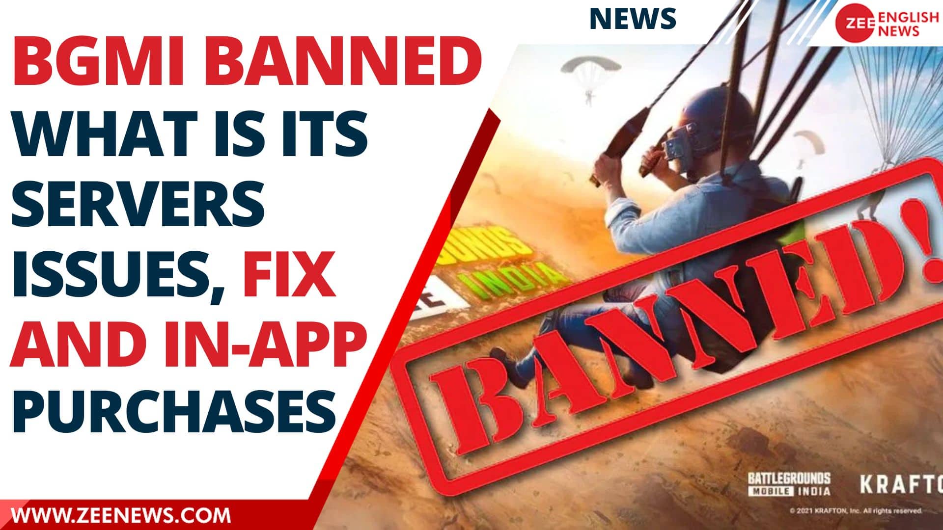 Is BGMI banned In India? Why players reported issues with servers, in-app purchases? | Zee ...