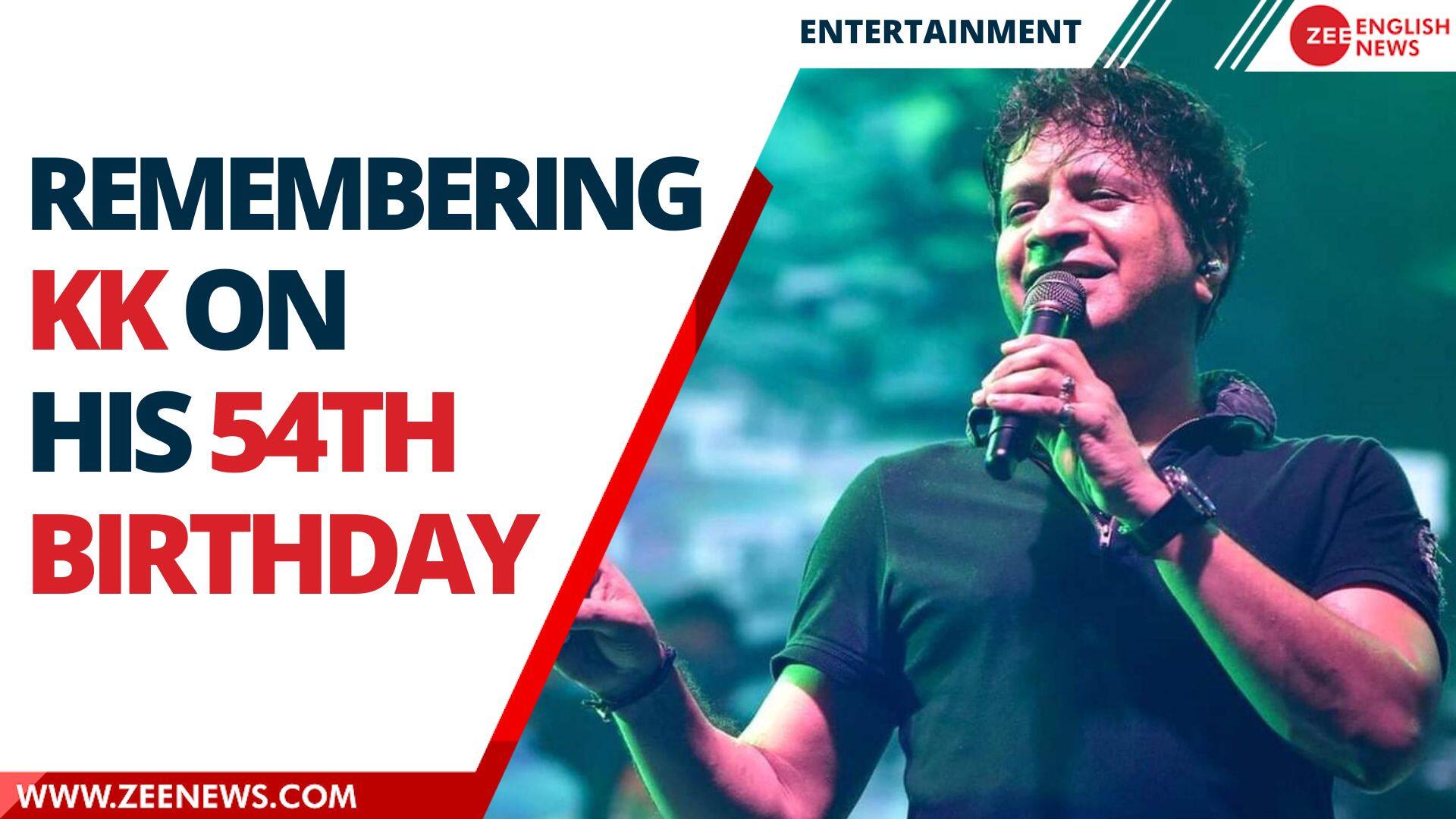 Remembering late singer KK on his 54th Birth anniversary | Zee News