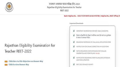 REET 2022: Last day to raise objection TOMORROW at reetbser2022.in ...