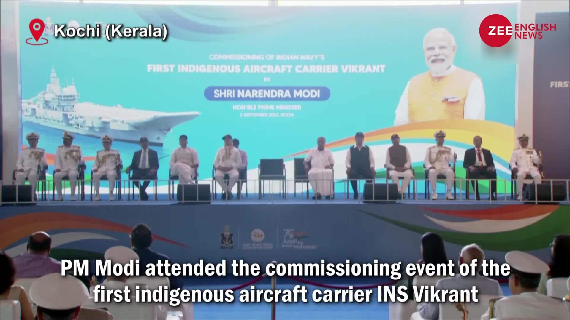PM Modi expresses gratitude to Indian Navy during commissioning of INS ...