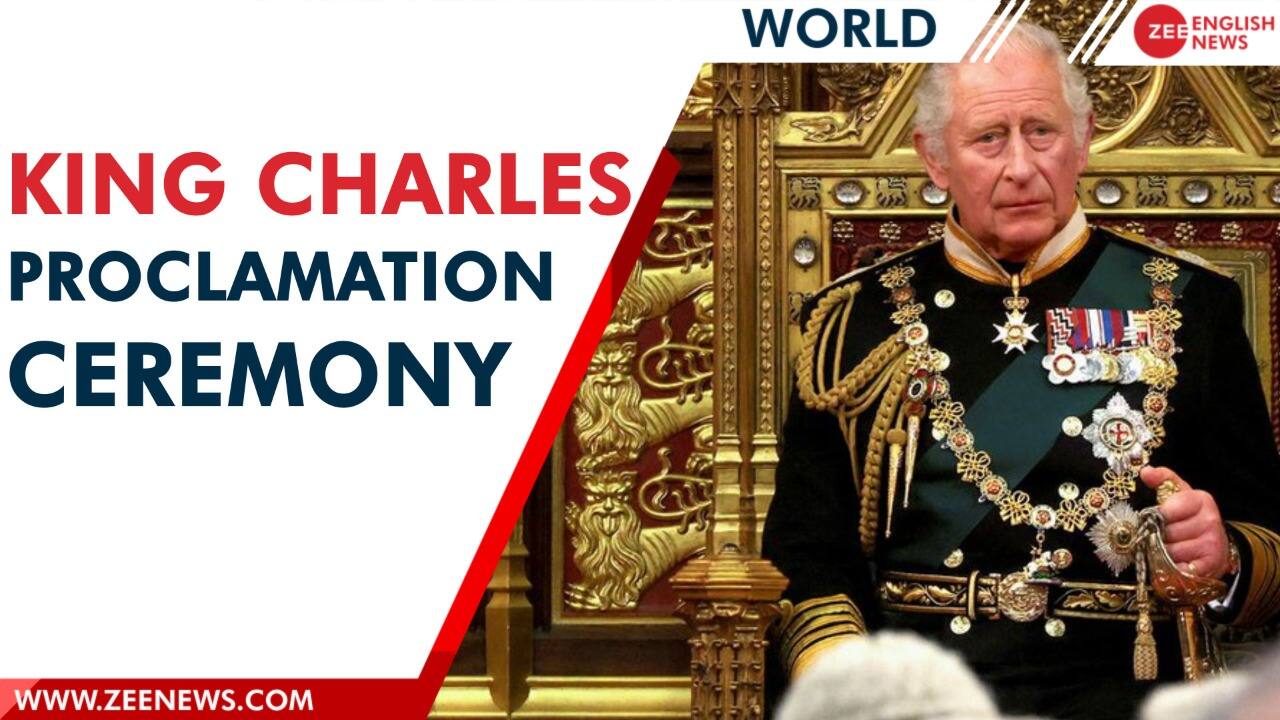 Watch King Charles proclamation ceremony as Britain's new monarch | Zee ...