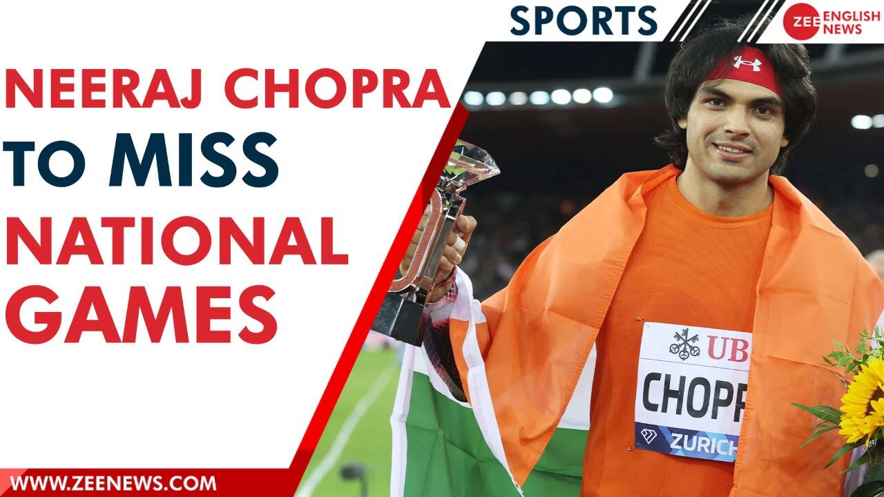 Neeraj Chopra to miss 36th edition of National Games | Zee News