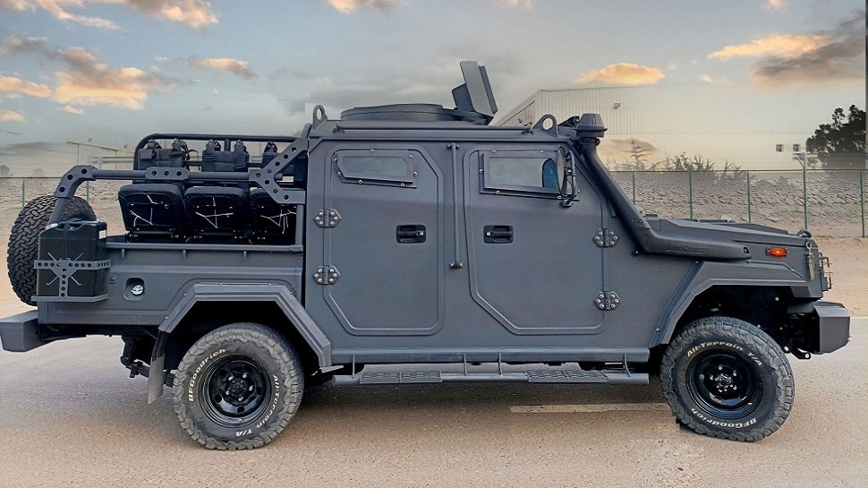 Mahindra Emirates Vehicle Armouring launches MAXIMUS Bulletproof APC ...
