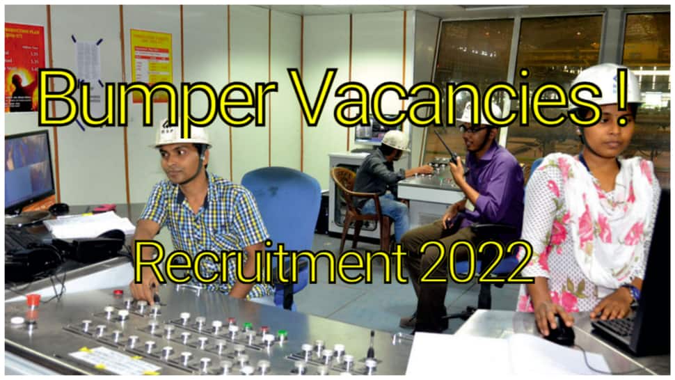 Government Job Alert! Bumper vacancies in SBI, FCI, BHEL, AAI and ...