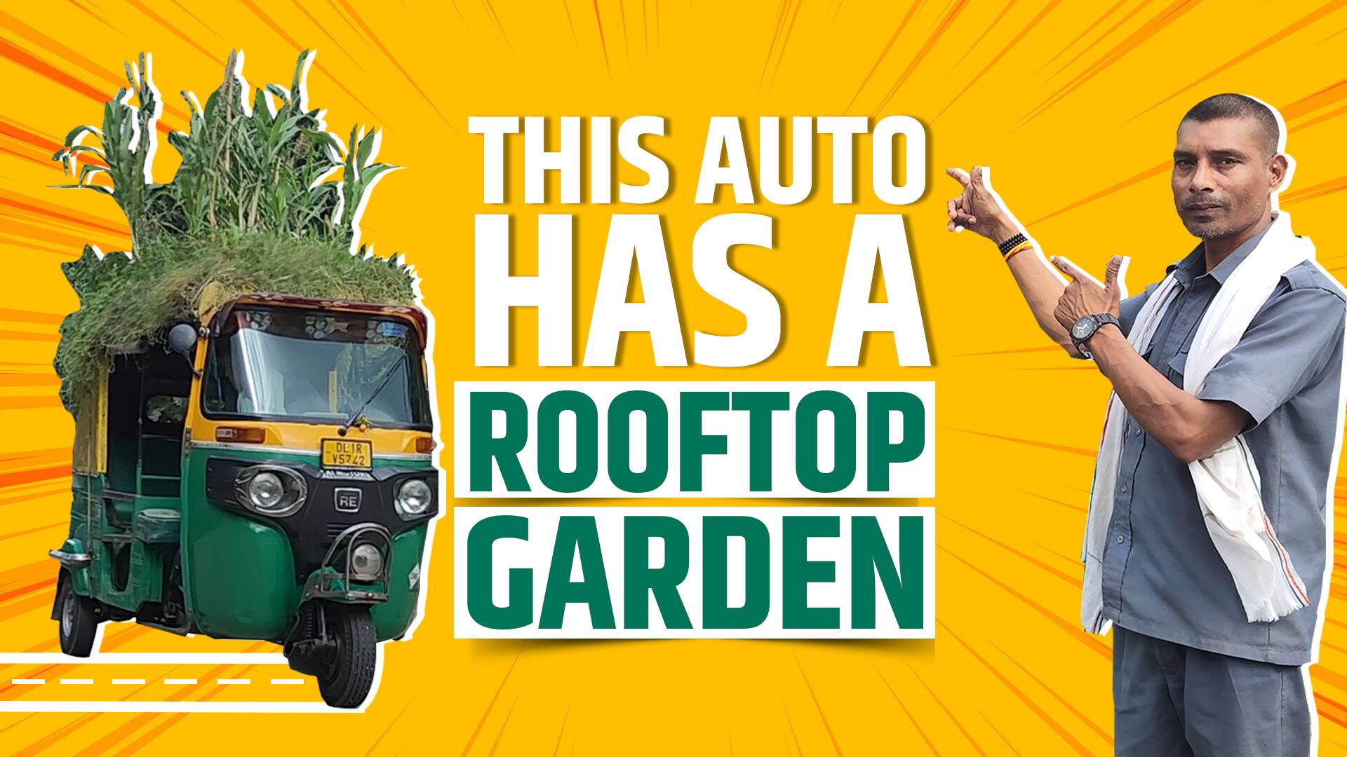 Meet Mahendra Kumar, the Pioneer of the Only "Green Auto" in Delhi ...