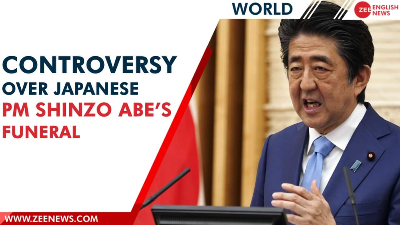 Japanese not happy over controversial state funeral of Shinzo Abe | Zee News