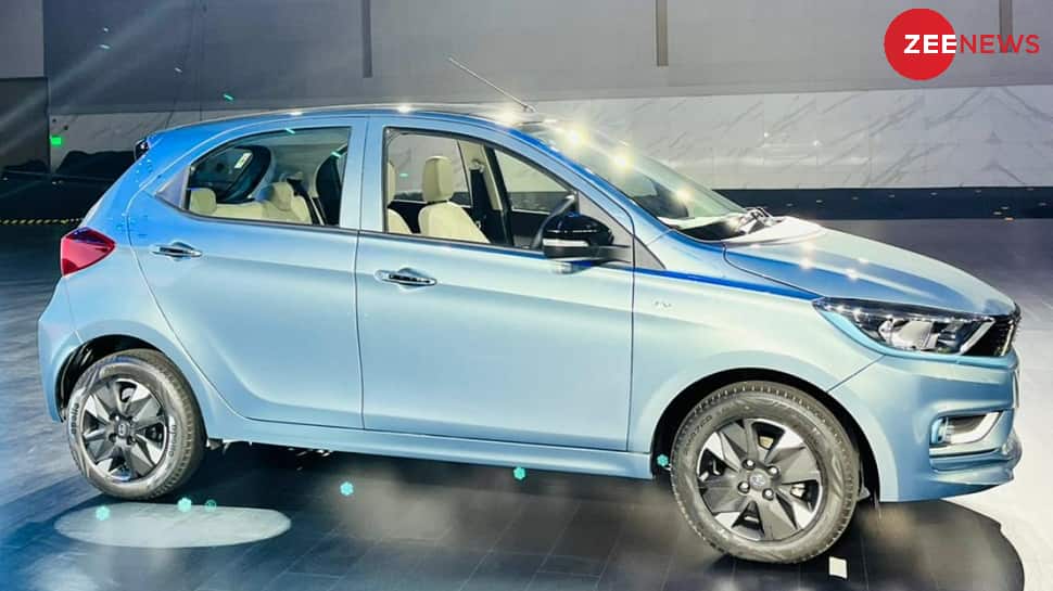 Tata Tiago EV LAUNCHED in India, Detailed Image Gallery - Design, Cabin ...
