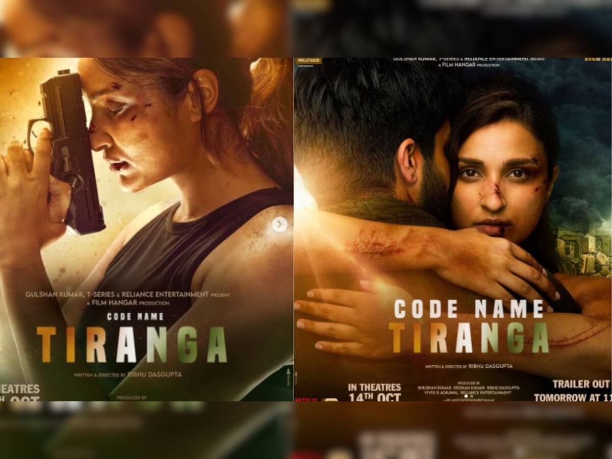 Parineeti Chopra, Harrdy Sandhu starrer Code Name Tiranga trailer out now